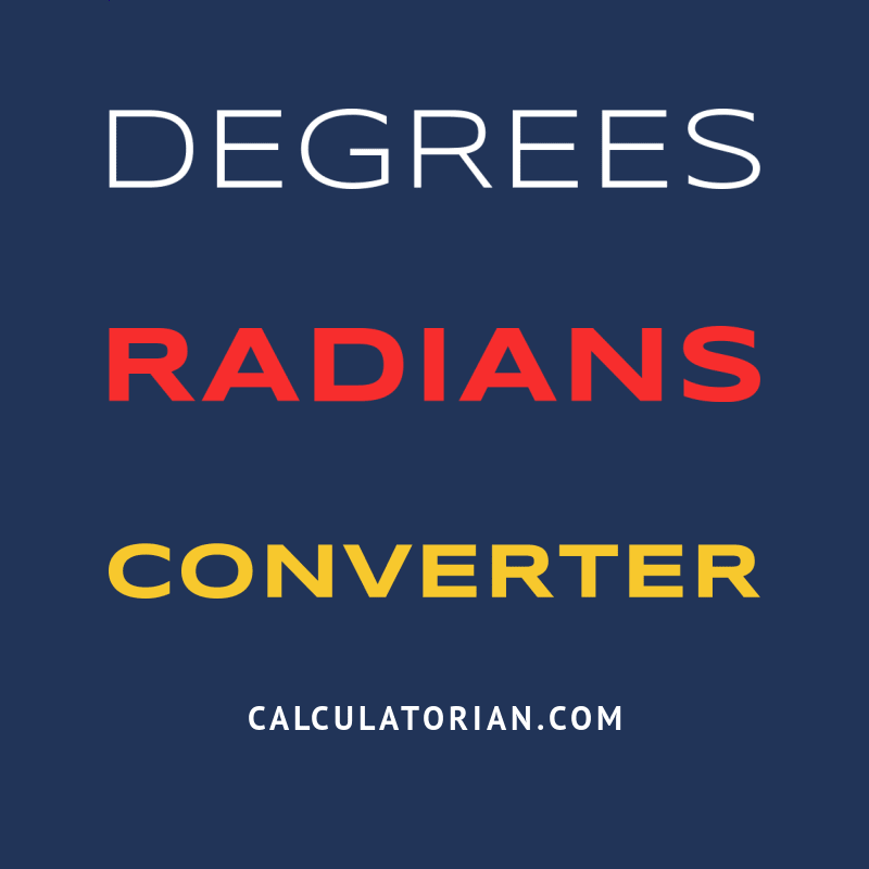 Convert From Degrees To Radians convert-from-degrees-to-radians